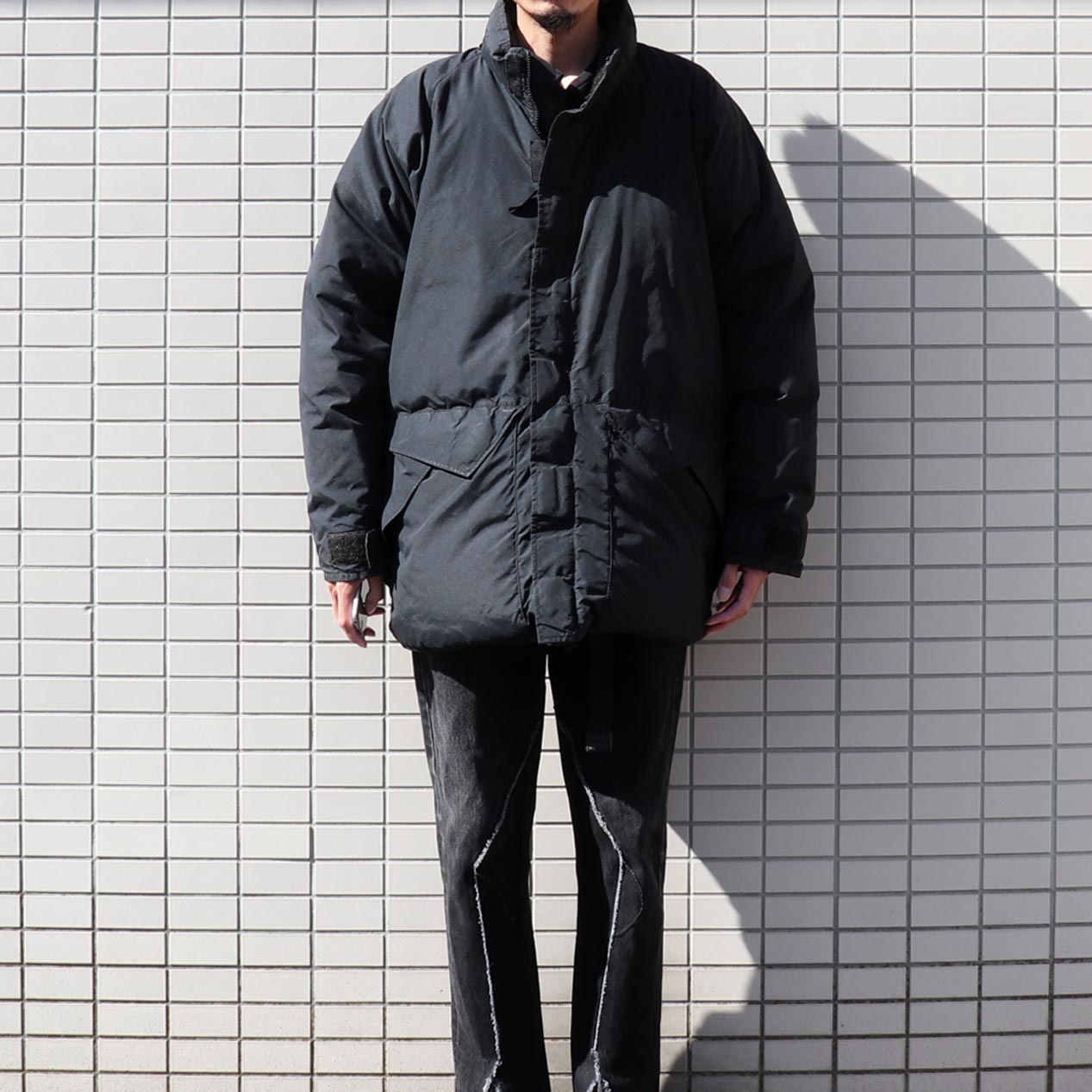 POST JUNK / 80’s～ MARMOT “BLACK” Gore-Tex Mammoth Down Jacket Made In U ...