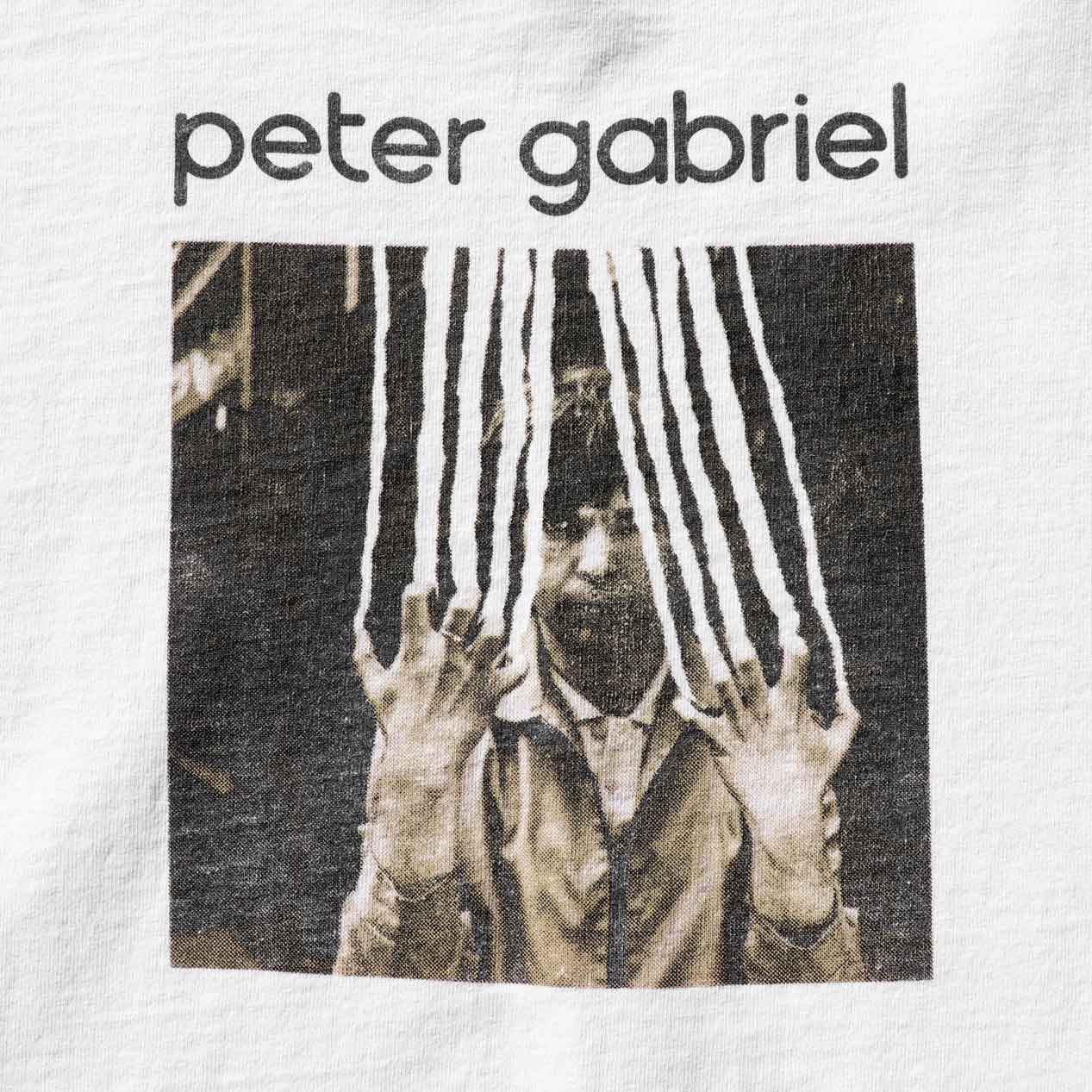 POST JUNK / 90’s～ PETER GABRIEL “SCRATCH” Tシャツ [XL]
