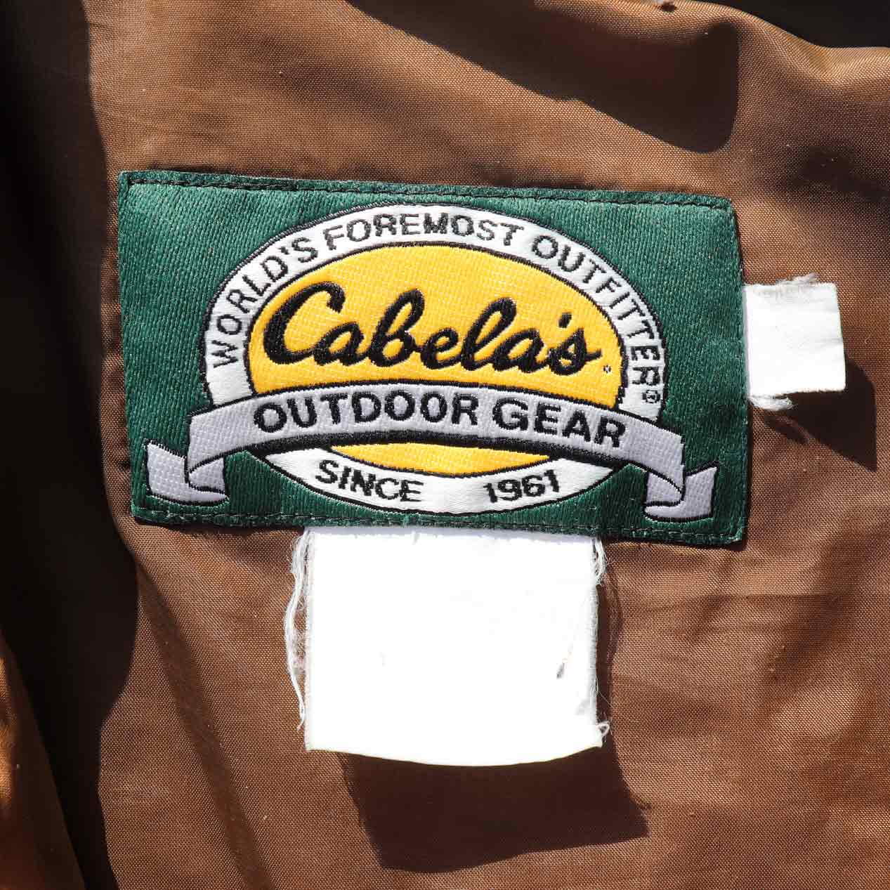POST JUNK / 90’s CABELA’S Gore-Tex Cattail camo Waterfowl Jacket [About L]