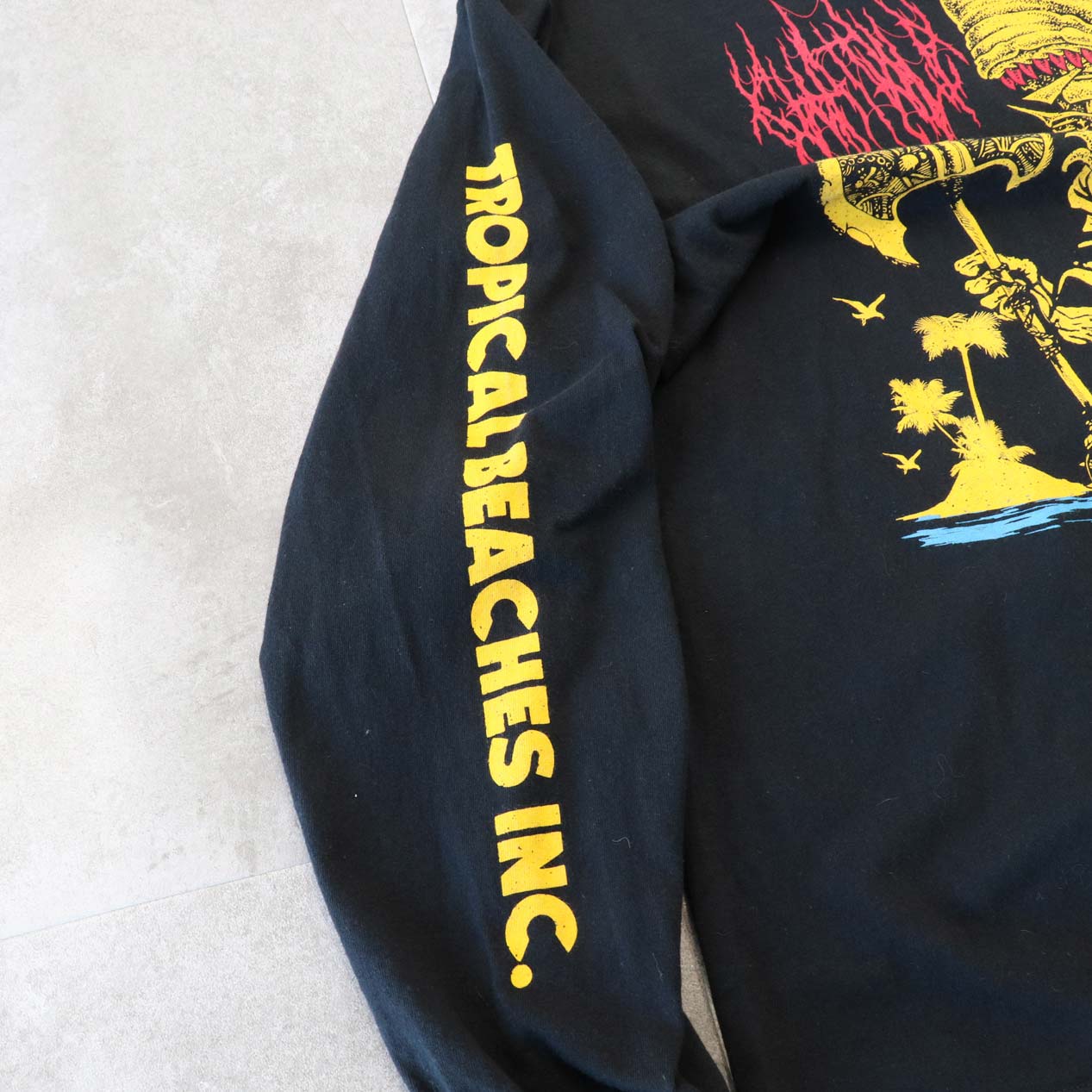 POST JUNK / 00’s～ CHAT PILE L/S T-Shirt [XL]