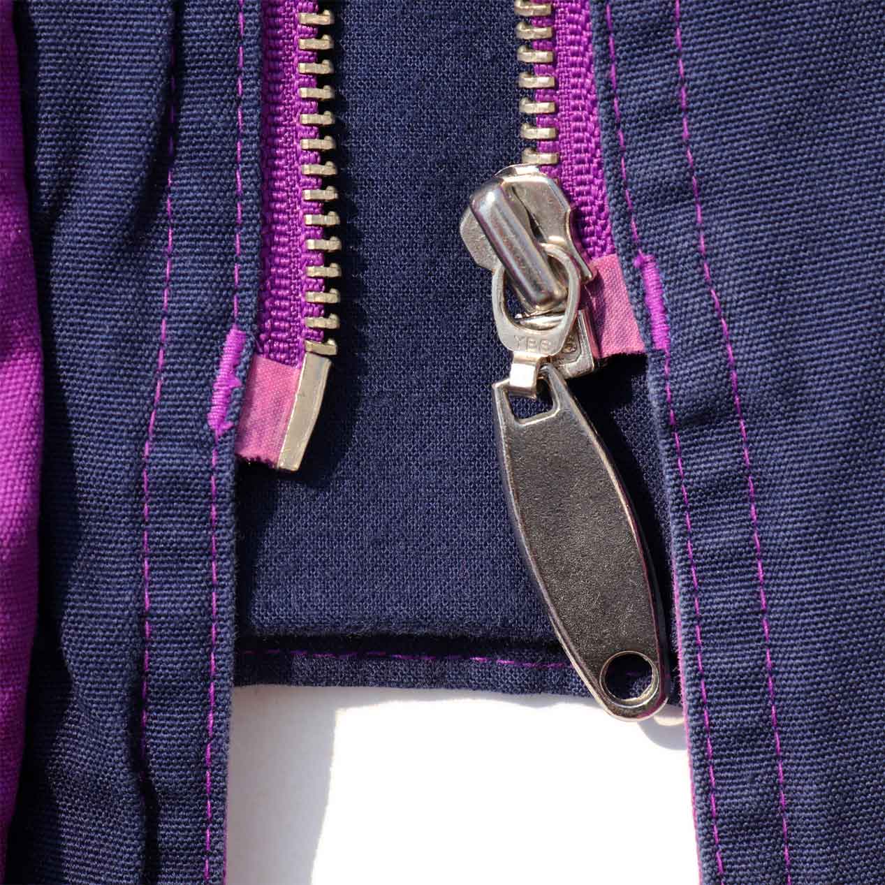 POST JUNK / 90’s LAURA JEFFERIES マルチボーダー ファイヤーマンジャケット [About L]