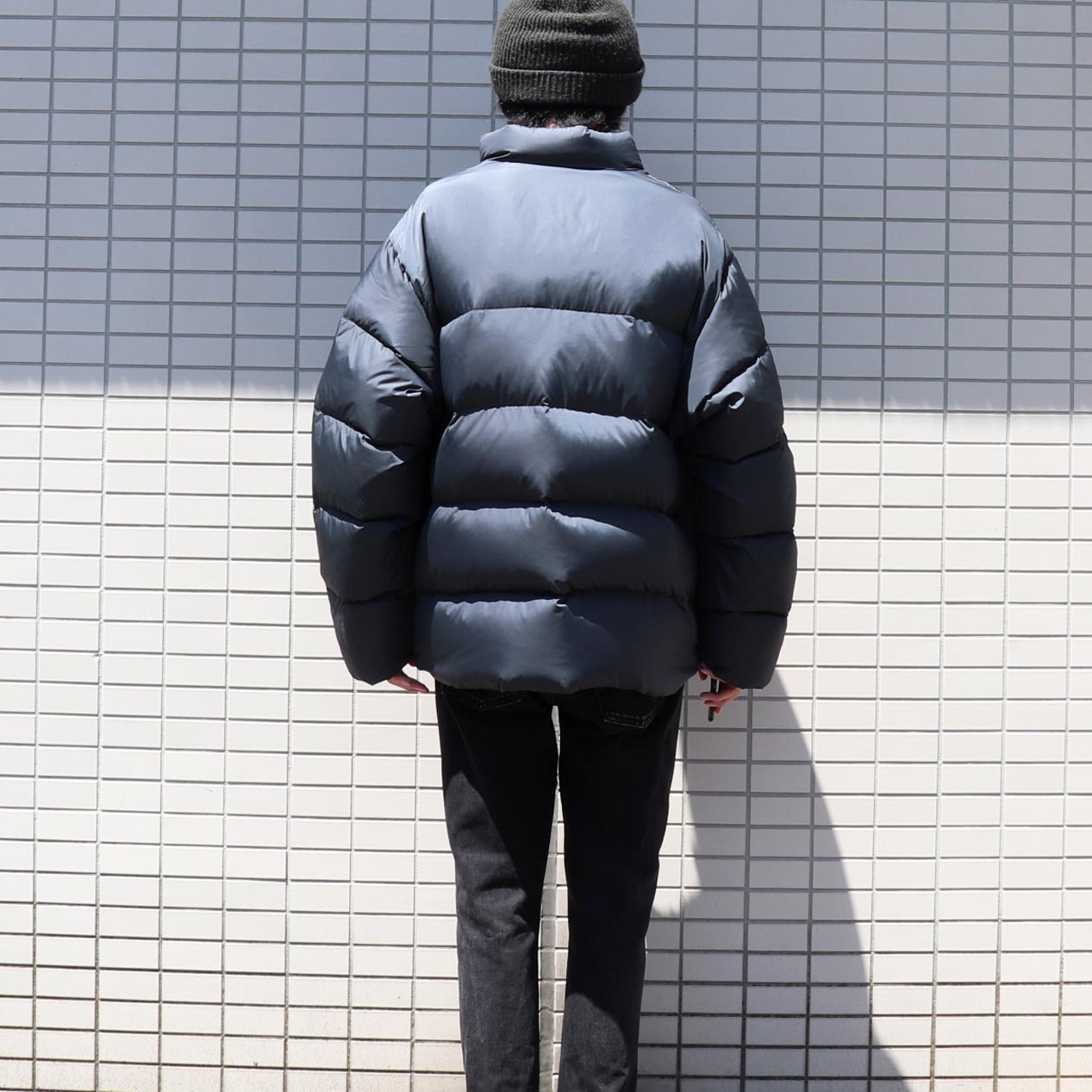POST JUNK / 90’s～ J.CREW Boxy Shaped Nylon Down Jacket [L]