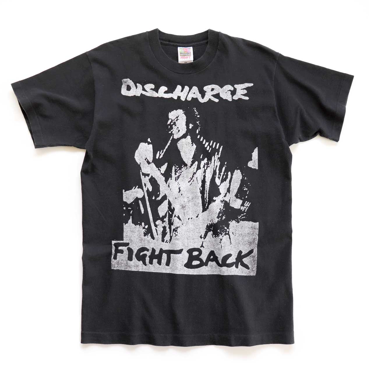 POST JUNK / 90’s DISCHARGE Fight Back Print T-Shirt