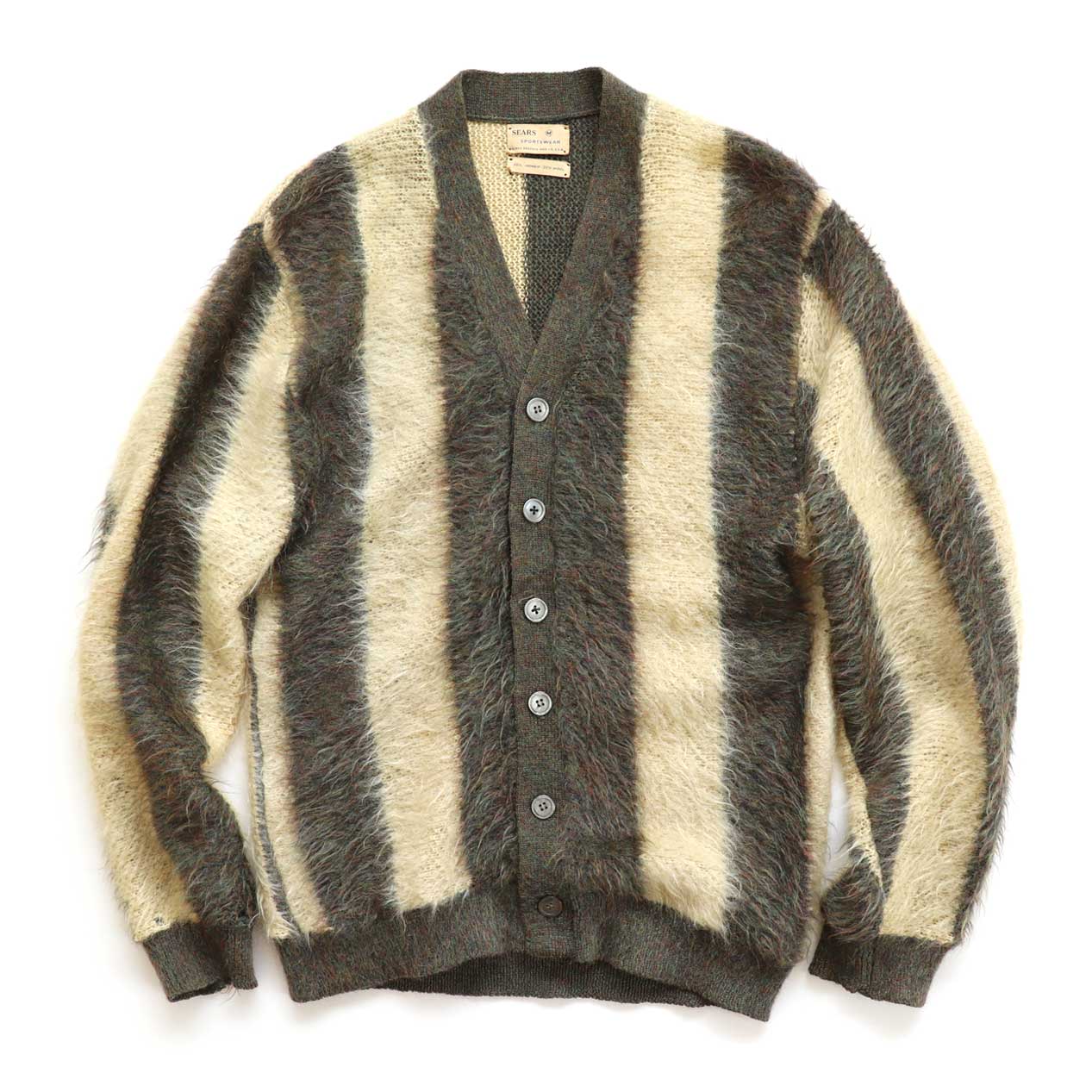 special vintage sears モヘアカーディガン 70’s - nimfomane.com