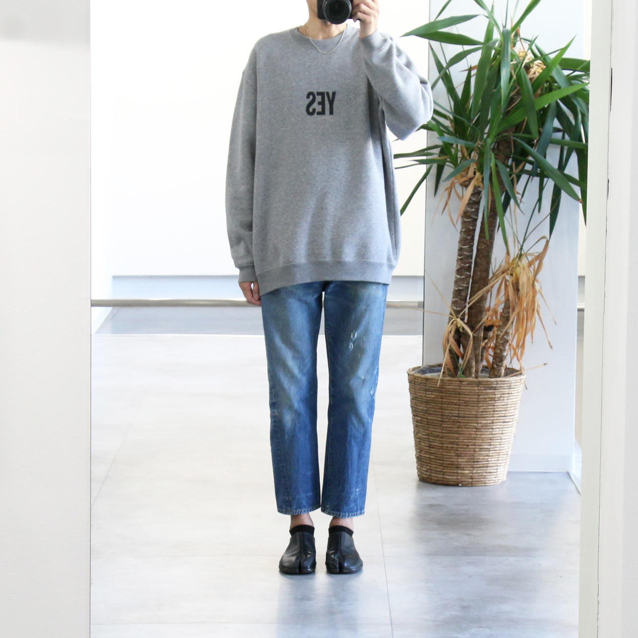 POST JUNK / 80’s LEVI’S 501 Black Bartack Denim Pants Made In U.S.A. [W29 / L30]