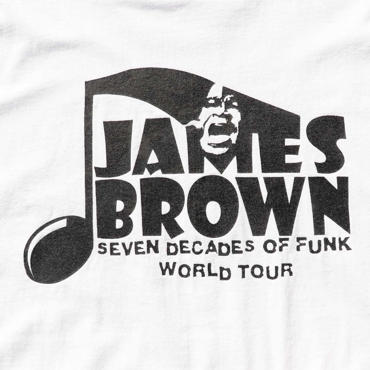 POST JUNK / 00’s JAMES BROWN “SEVEN DECADES OF FUNK WORLD TOUR” T-Shirt ...
